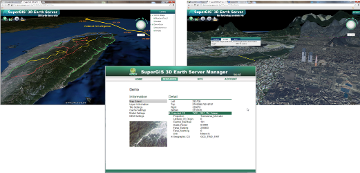 SuperGIS 3D Earth Server Brings Brand New Map Manipulation for 3D Visualization - GIS user ...
